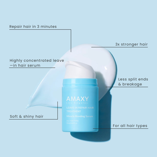 AMAXY | Miracle Bonding Serum, Reverse Damage in 3 Minutes, Hair Repair ...